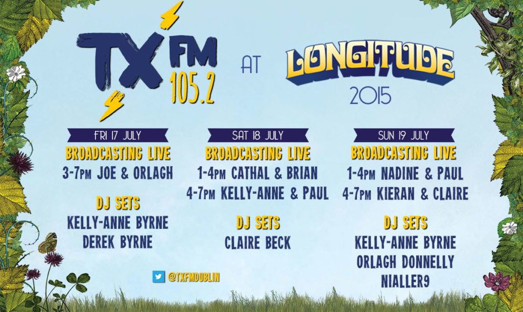 TXFM returns with Longitude 2015 coverage – RadioToday