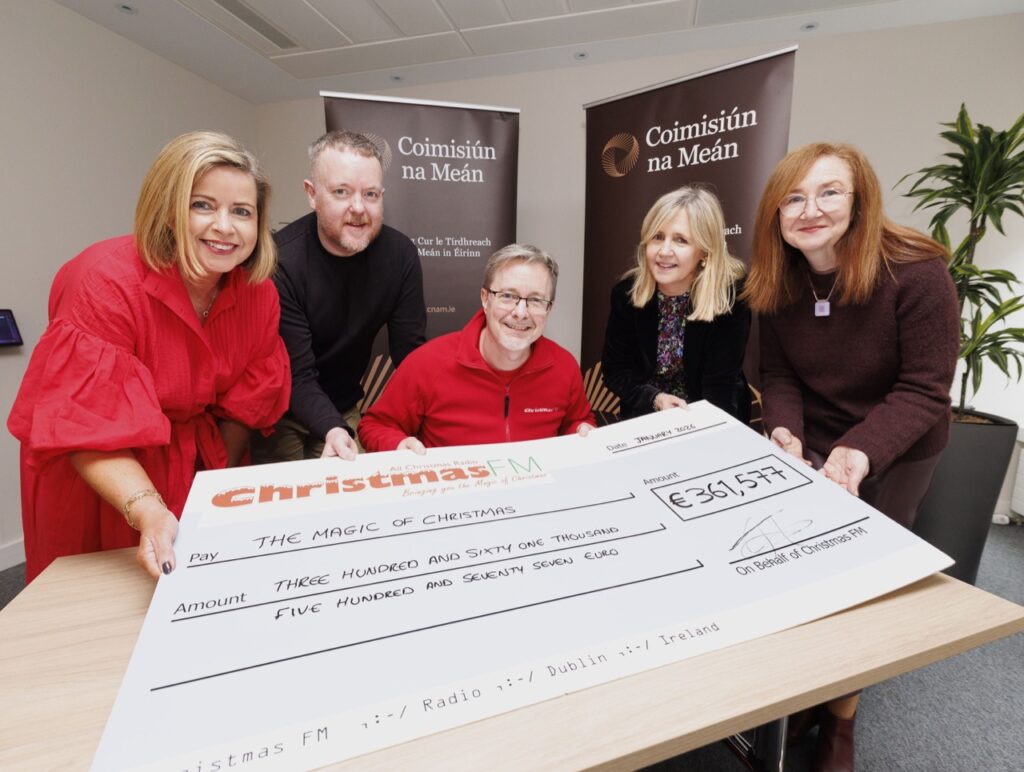 Christmas FM passes €4.3m raised for charity – RadioToday